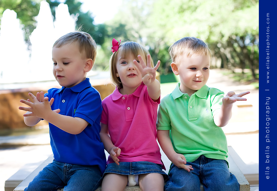 These 3 are Turning 3! | Austin Child Photographer | Ella Bella ...