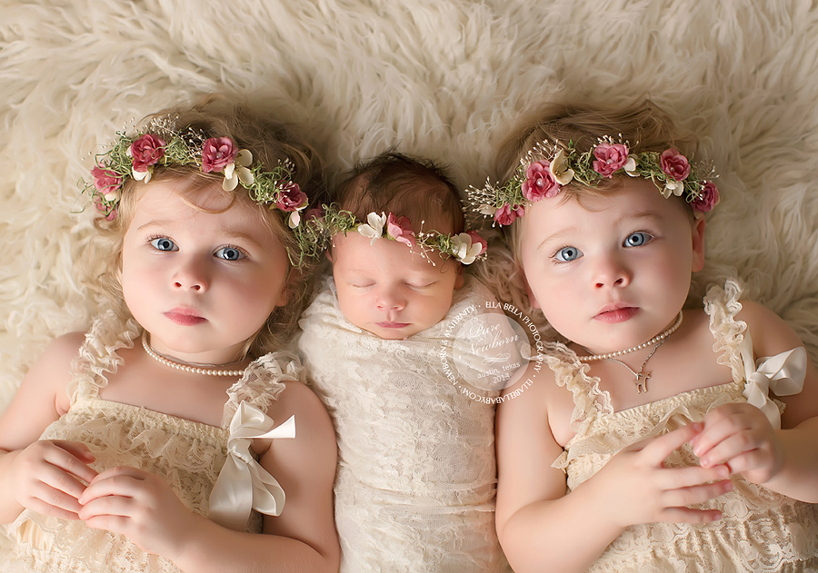 Flower Baby { Austin Newborn Photographer } | Ella Bella Photography ...