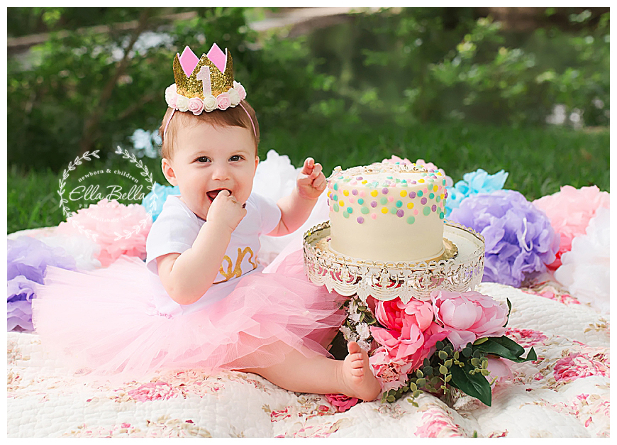 Summer Cake Smash { San Antonio One Year Photographer & Austin One Year Cake Smash Photographer ...