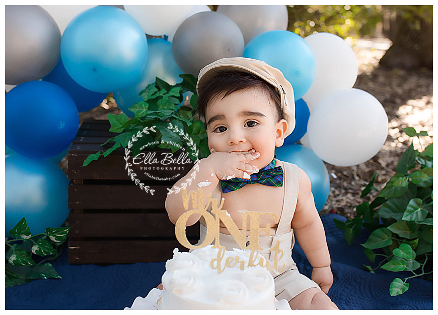 Mr One-derful { San Antonio One Year Cake Smash Photographer & Austin One Year Cake Smash ...
