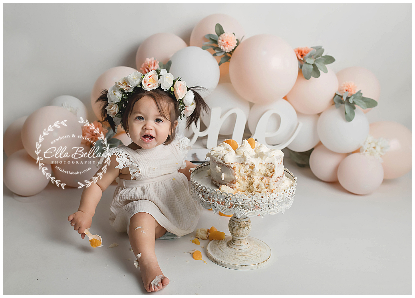 All Smiles ~ San Antonio One Year Cake Smash Session - Ella Bella Photography | Ella Bella ...