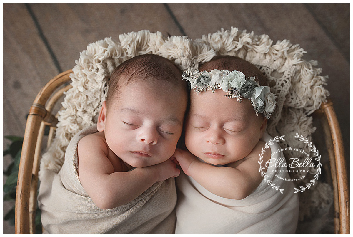 Twice Blessed ~ San Antonio Newborn Twins Photographer - Ella Bella Photography | Ella Bella ...