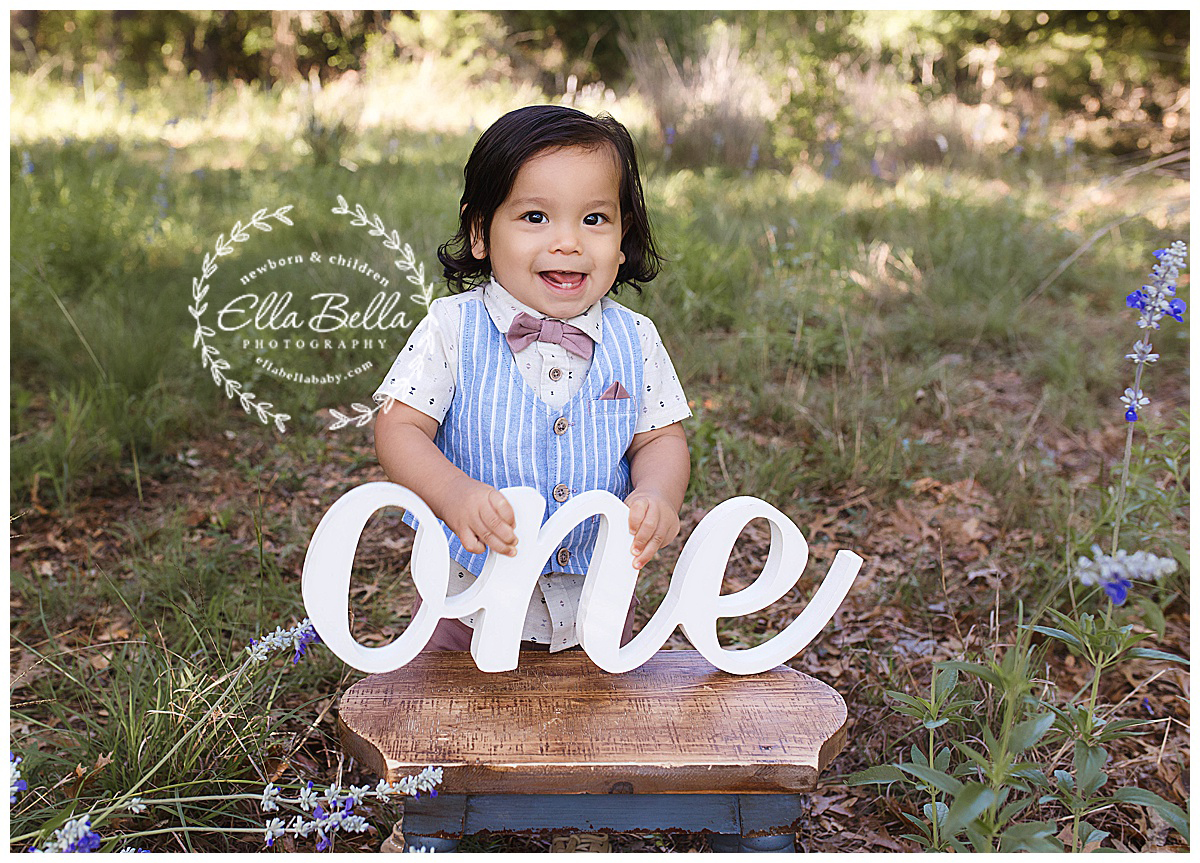 Happiness ~ San Antonio One Year Cake Smash Photographer - Ella Bella Photography | Ella Bella ...