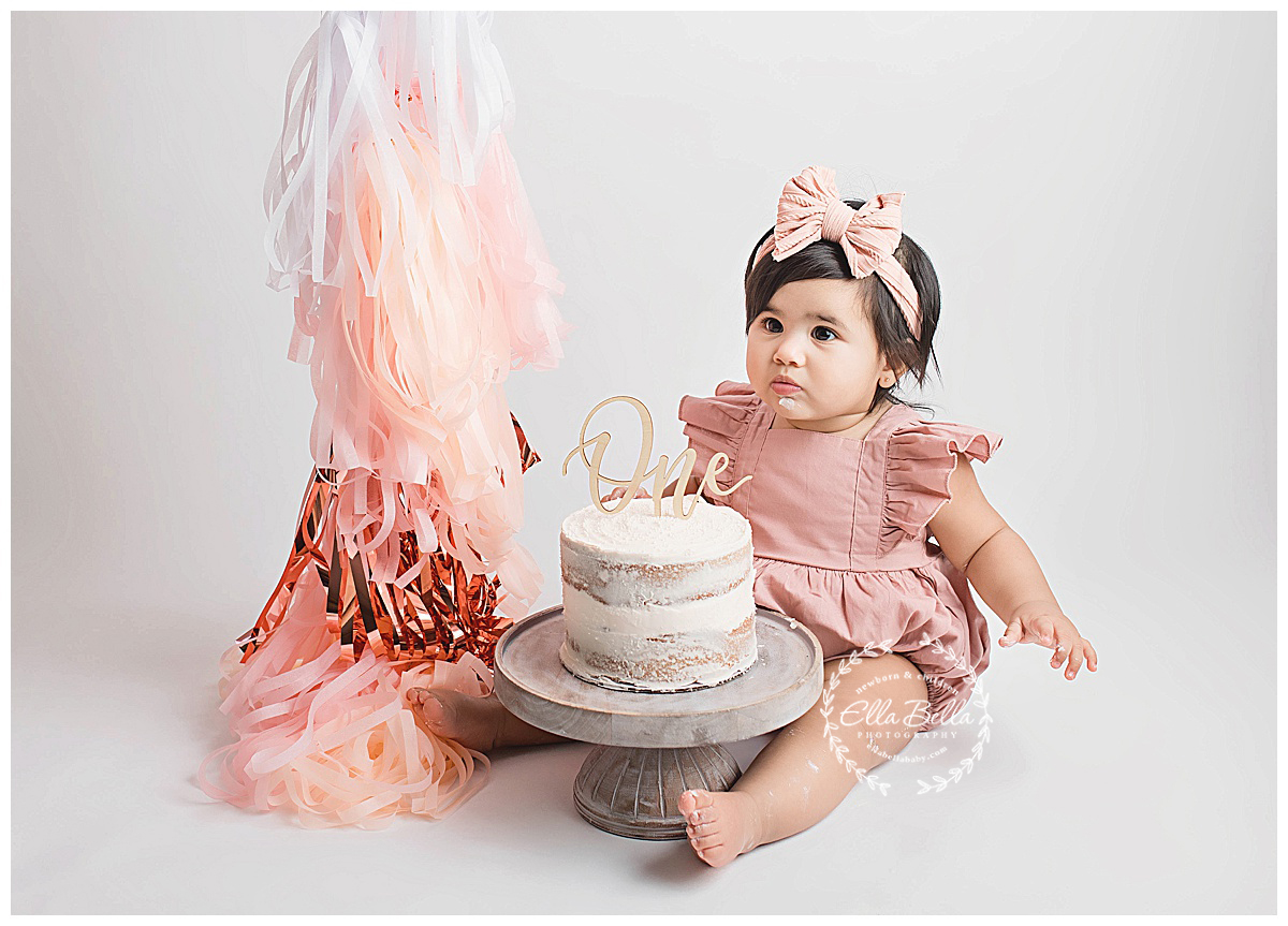 Sweet One ~ San Antonio One Year Cake Smash Photographer - Ella Bella Photography | Ella Bella ...