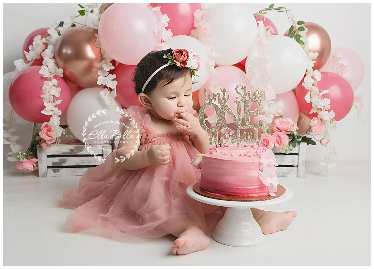 Onederful ~ San Antonio One Year Cake Smash Photographer - Ella Bella Photography | Ella Bella ...