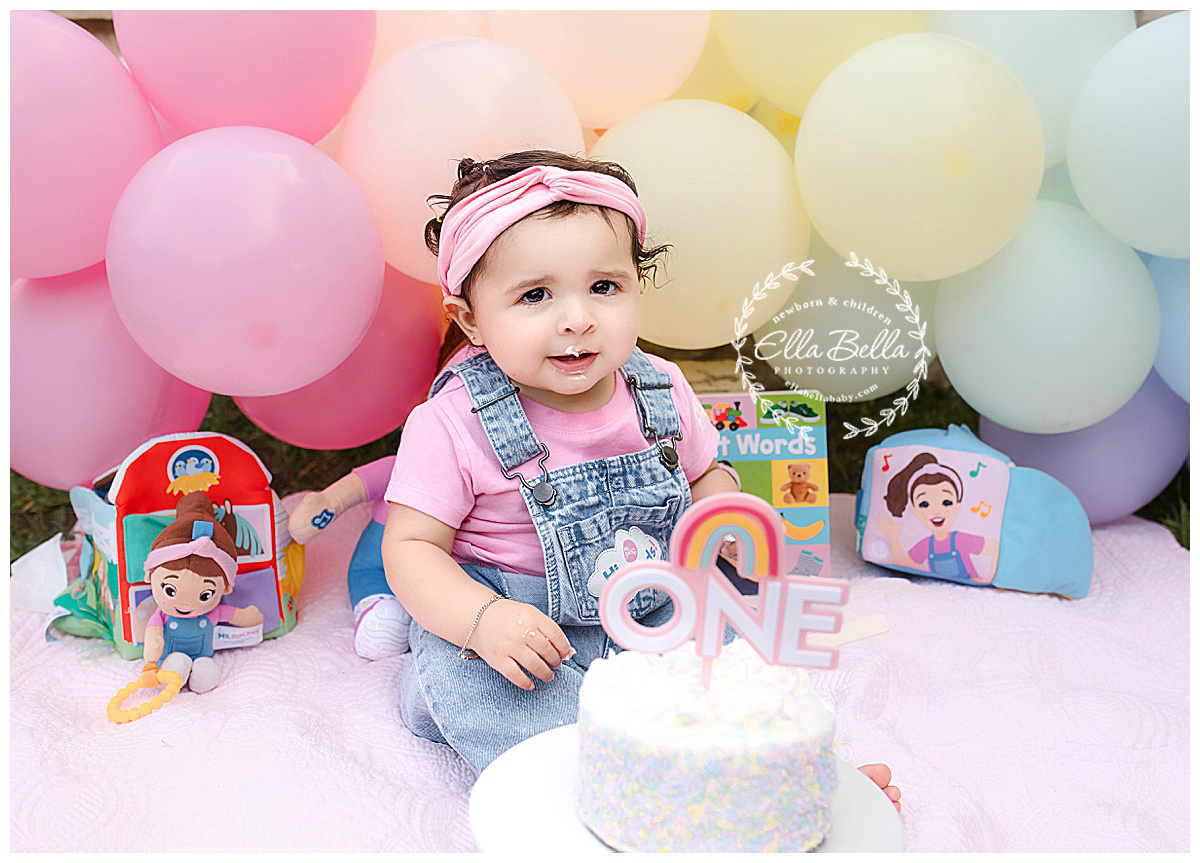 Ms Rachel ~ San Antonio One Year Cake Smash Photographer | Ella Bella Photography - Newborn ...