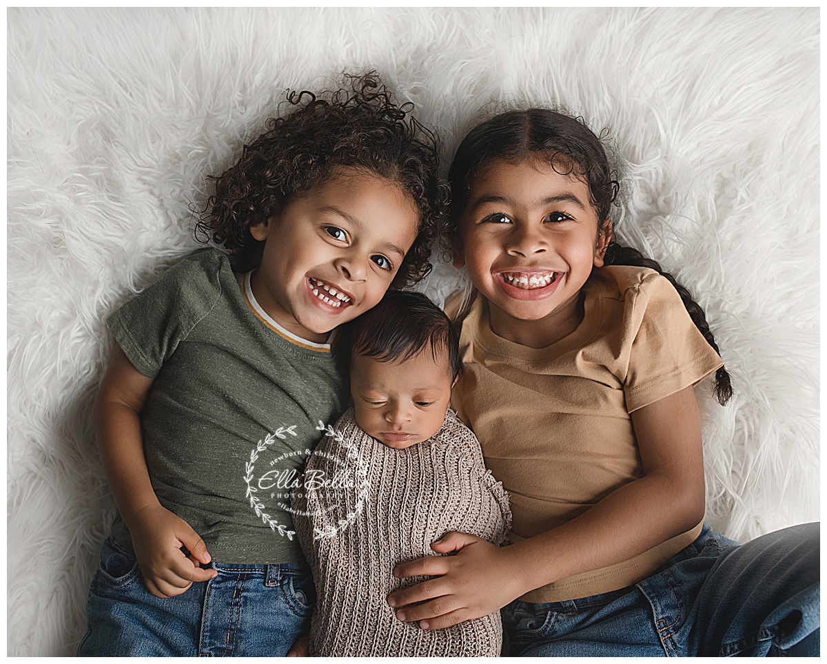 San Antonio Newborn Photographer ~ Cutest Siblings | Ella Bella ...