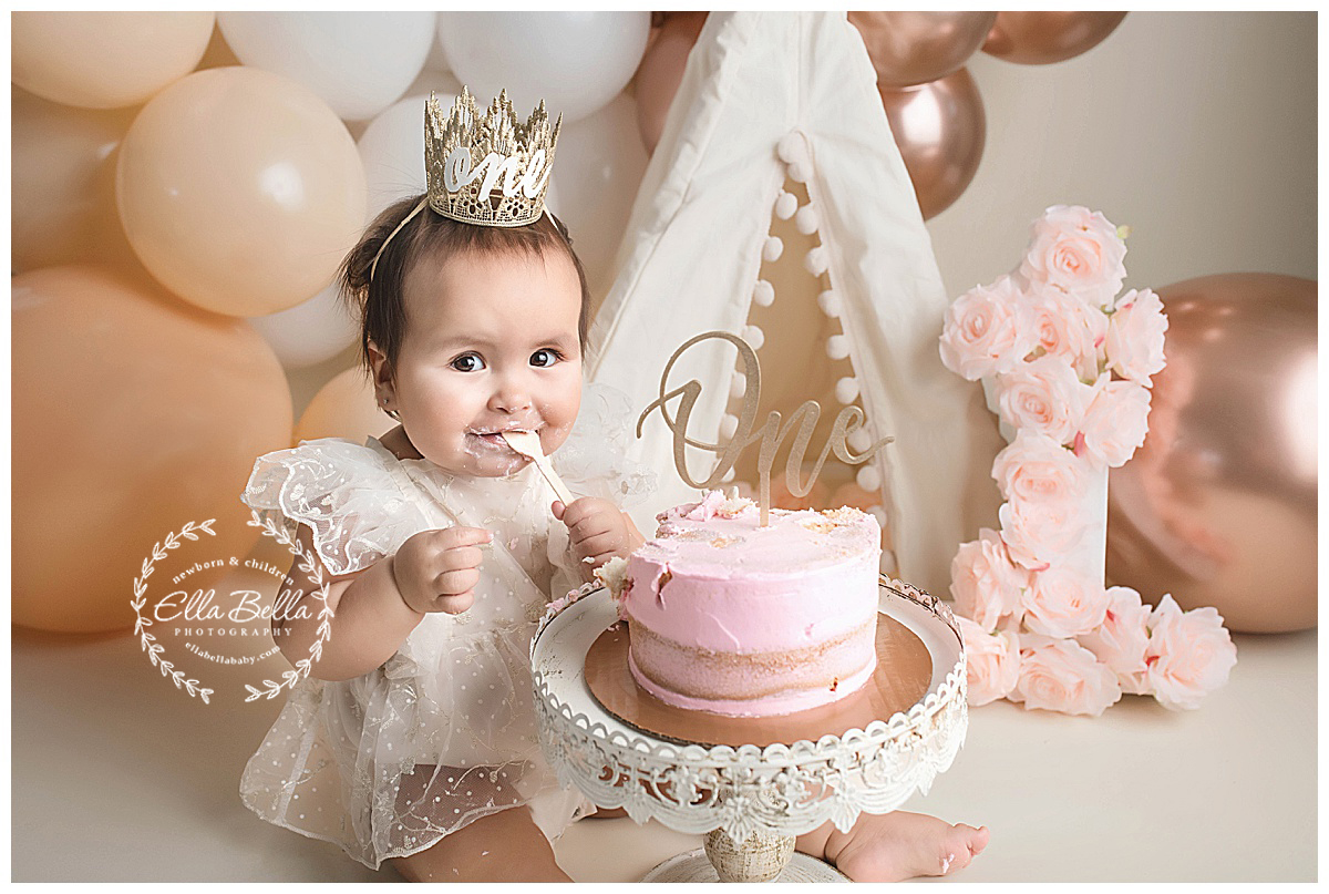 San Antonio Cake Smash Photographer ~ Simply Sweet | Ella Bella Photography - Newborn ...