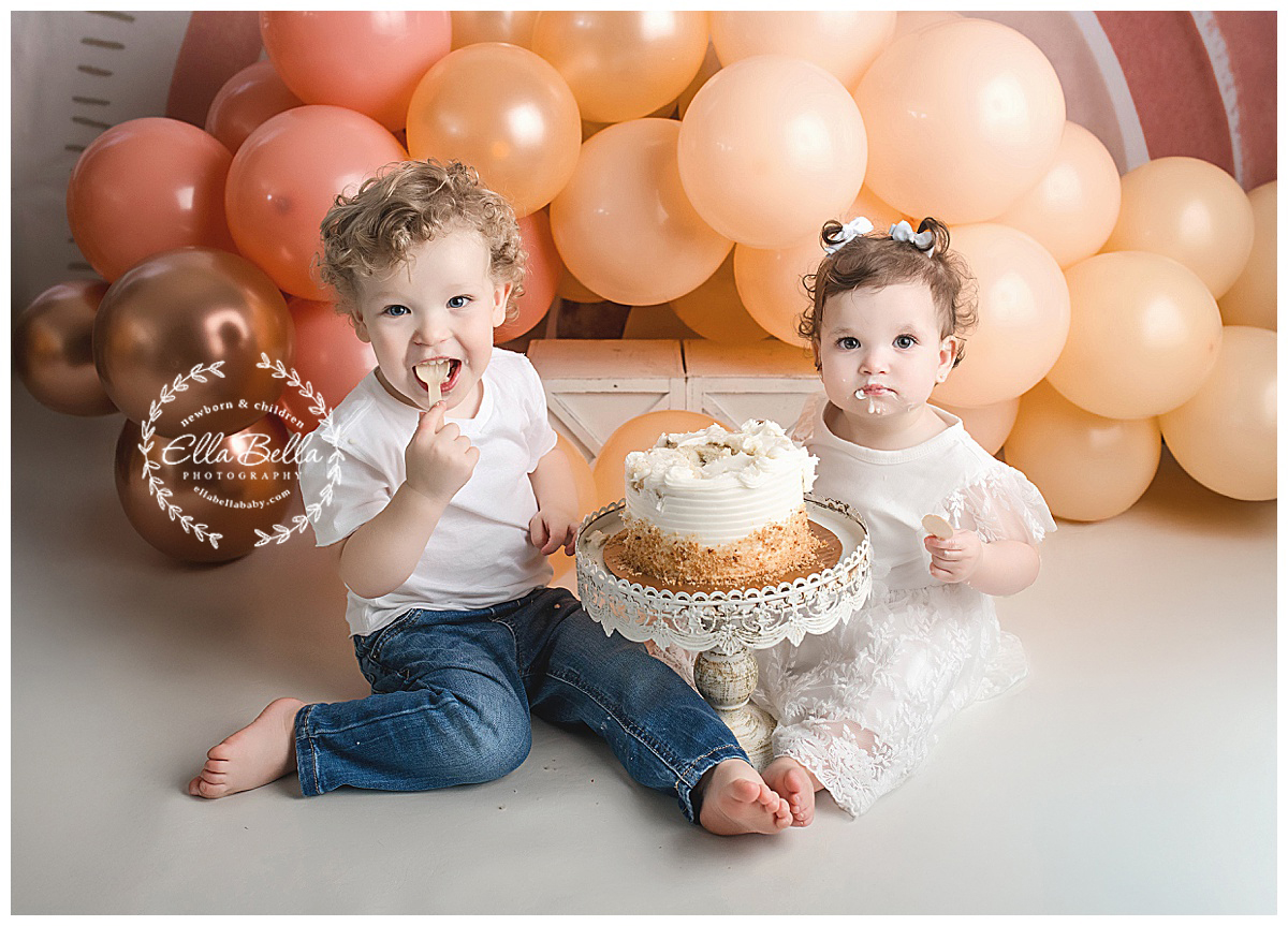 San Antonio One Year Cake Smash Photographer - So Sweet | Ella Bella Photography - Newborn ...