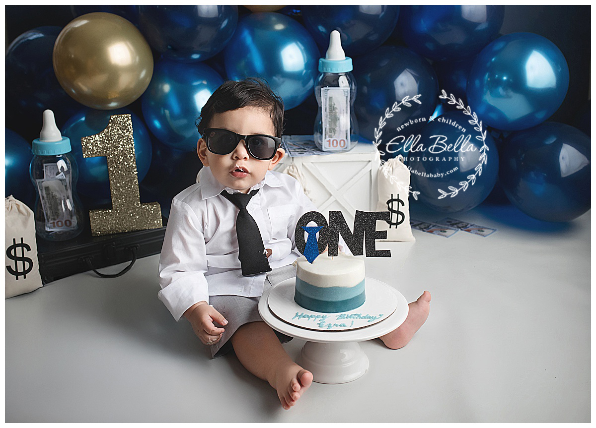 San Antonio One Year Cake Smash Photography | Ella Bella Photography - Newborn Photographer in ...